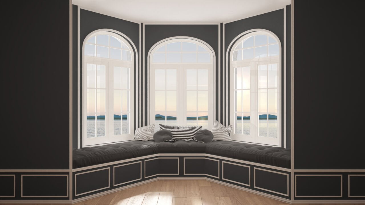 Bow Window - Premier North Windows and Doors